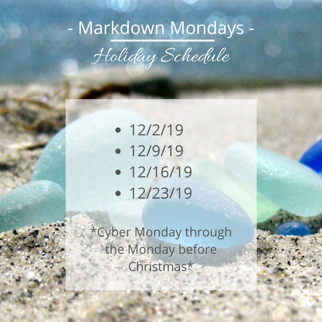 Markdown Monday - How it works! - Lita Sea Glass Jewelry